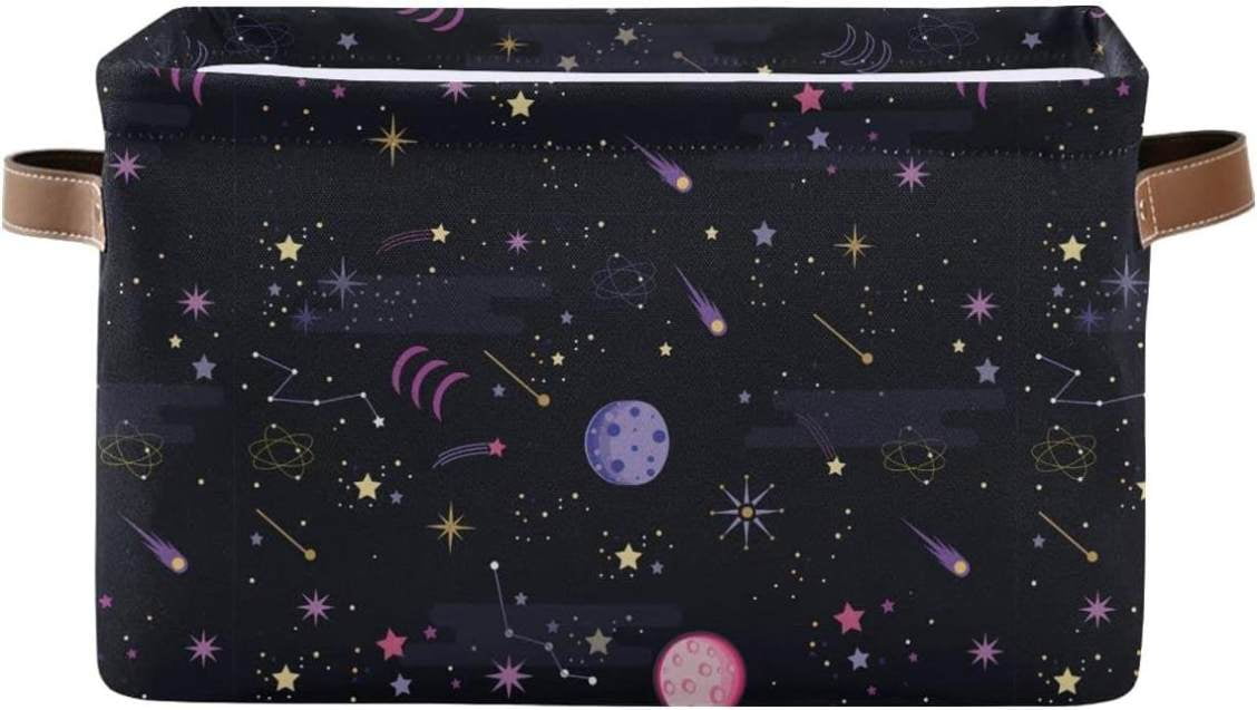 GZHJMY Space Planet Rectangular Storage Bin, Collapsible Toy Storage ...