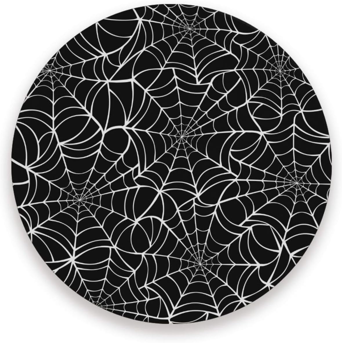 GZHJMY Spiderwebs Pattern Coasters for Drinks Set of 4, Absorbent ...