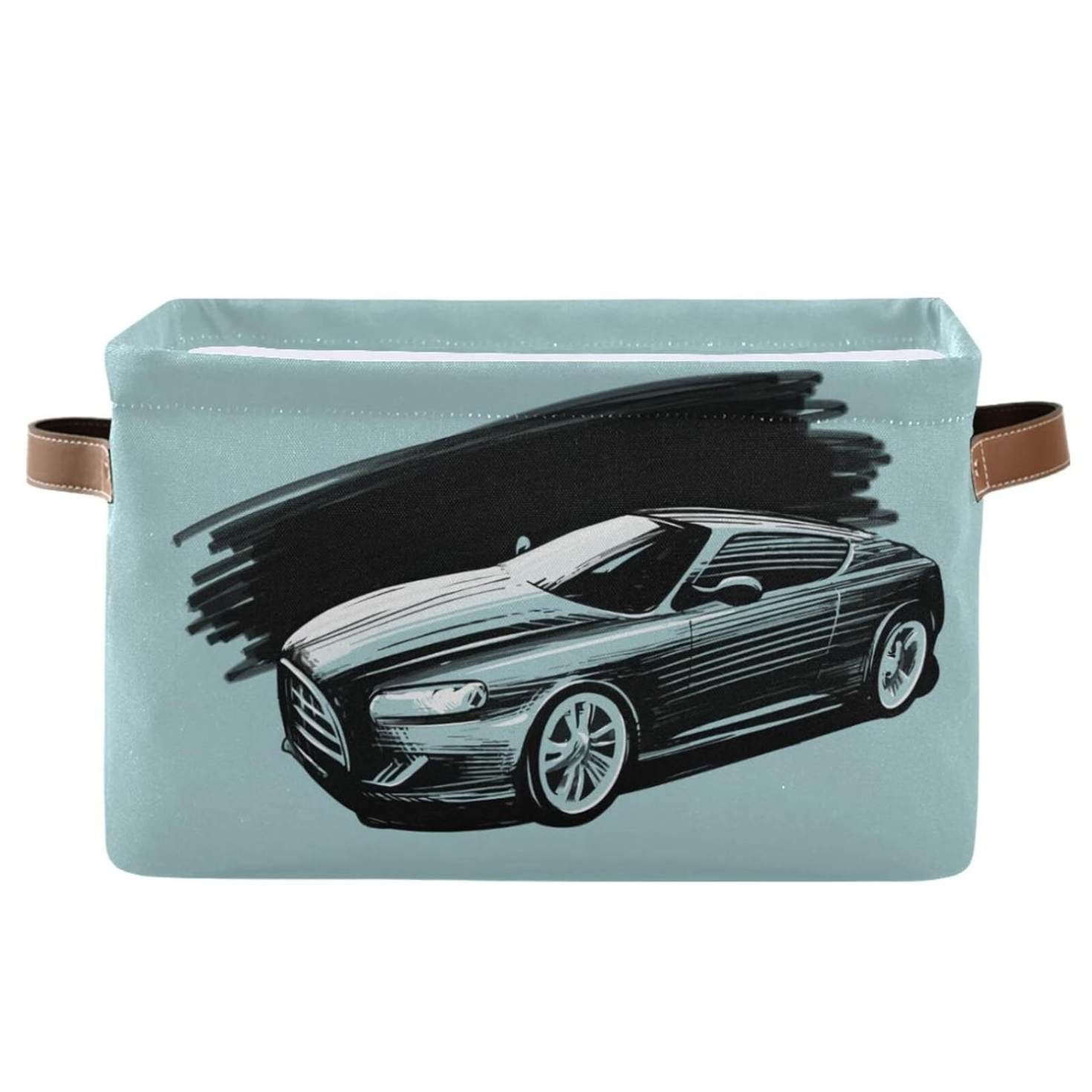 GZHJMY Sports Car Large Storage Basket 1 Pack,Collapsible Toy Storage ...