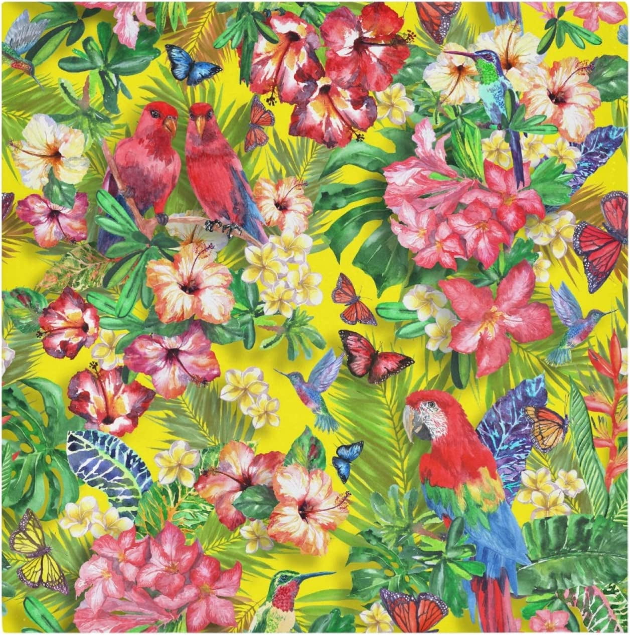GZHJMY Spring Garden Cloth Dinner Napkins Everyday Use 20" × 20" Home ...