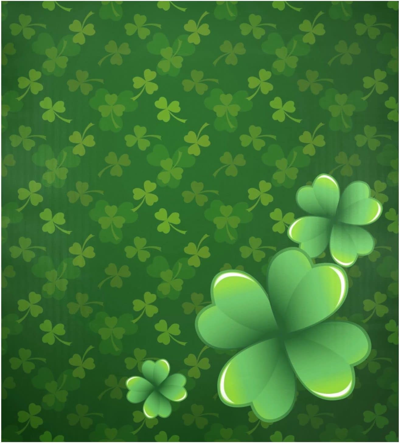 GZHJMY St. Patrick's Day Dishwasher Magnet Cover Shamrock Clover ...