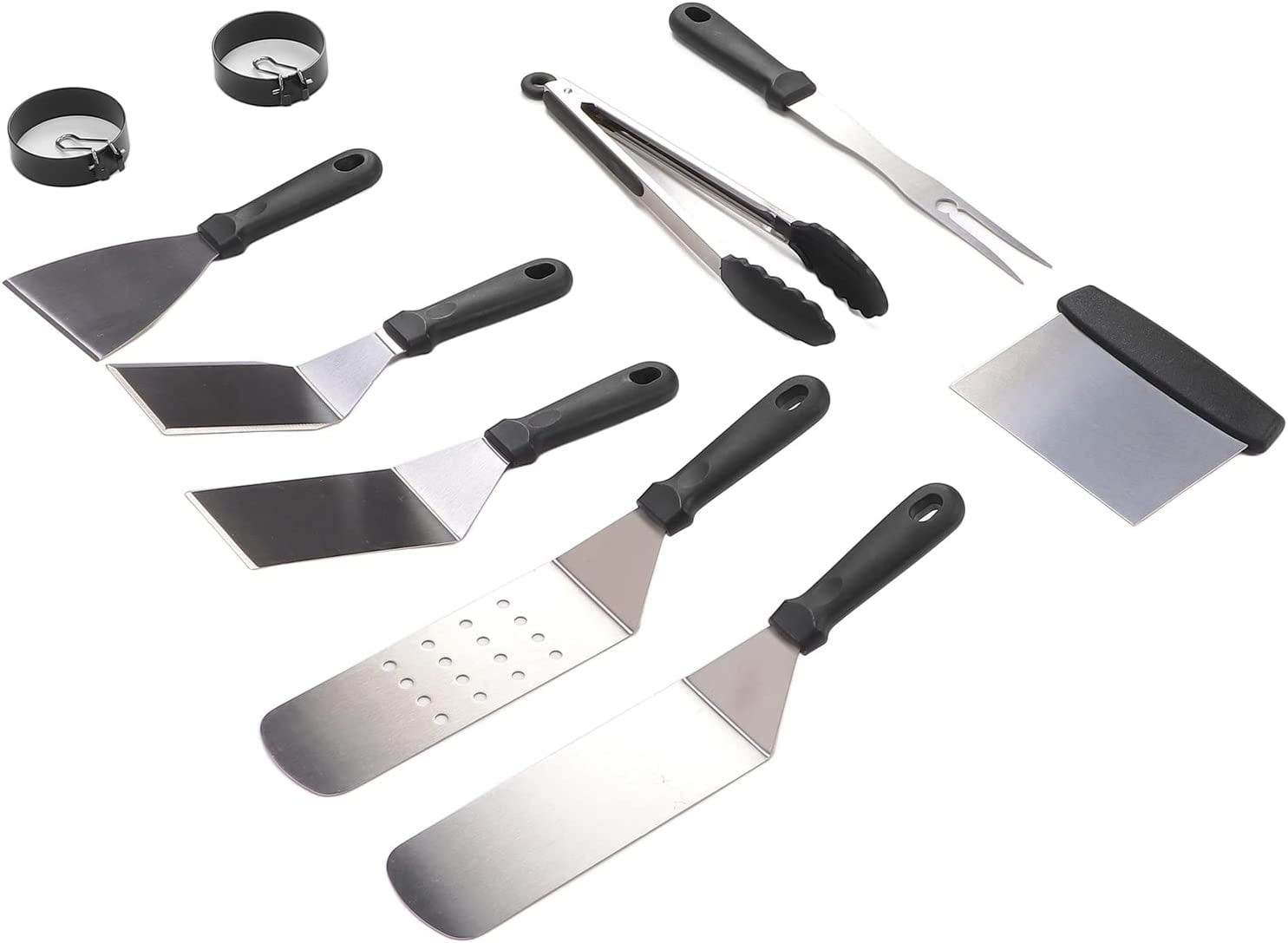 GZHJMY Stainless Steel Grilling Kit Complete BBQ Tool Set Heat with ...