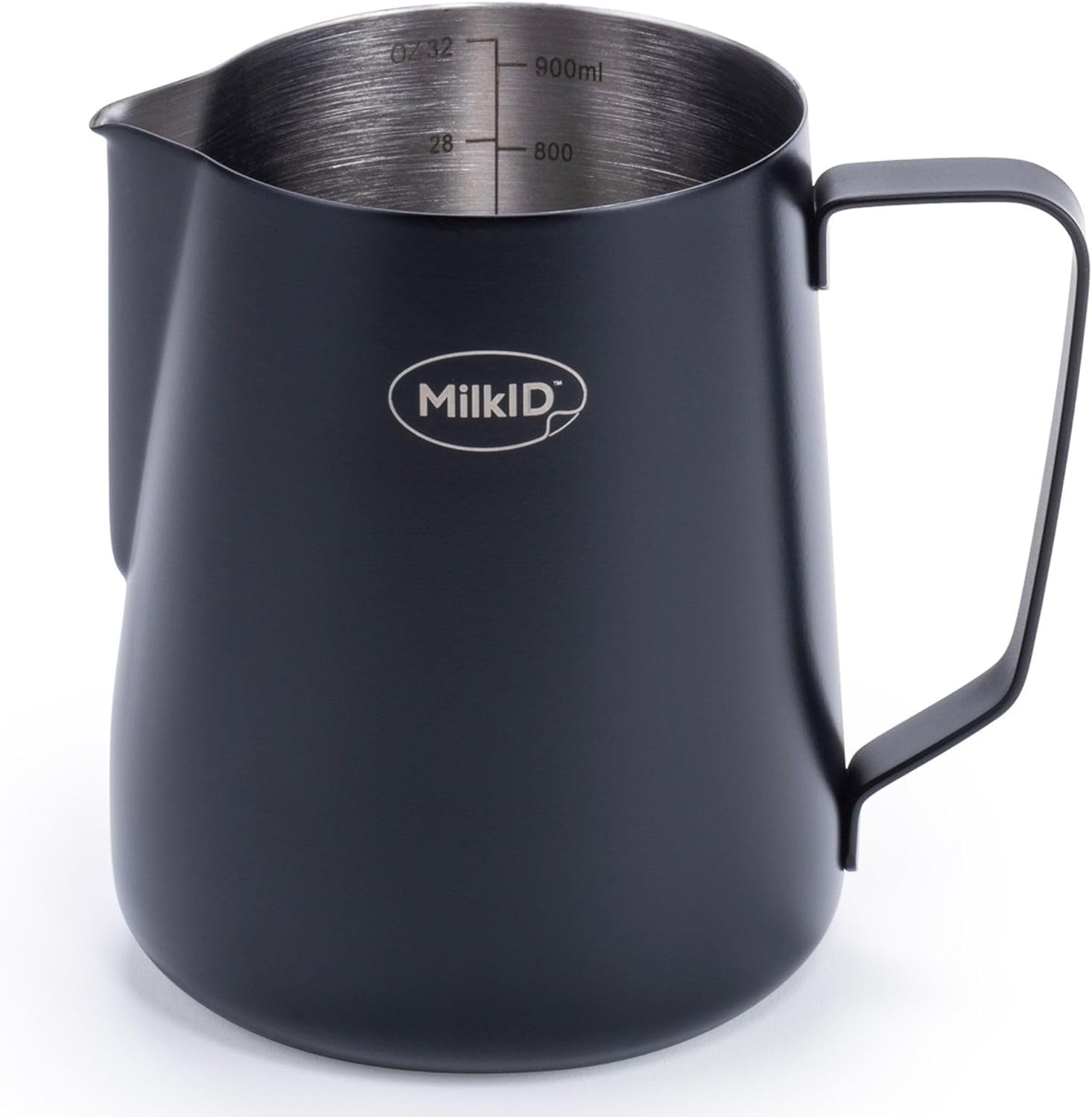 GZHJMY Stainless Steel Milk Frothing Pitcher | Compatible with Labeling ...