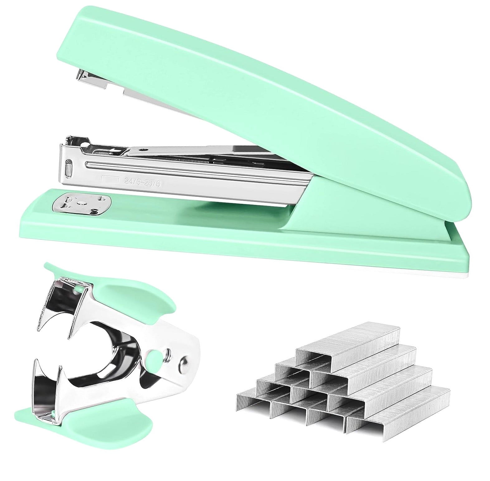 GZHJMY Stapler Sheet with 1000 and Staple Remover, Staplers for Desk ...