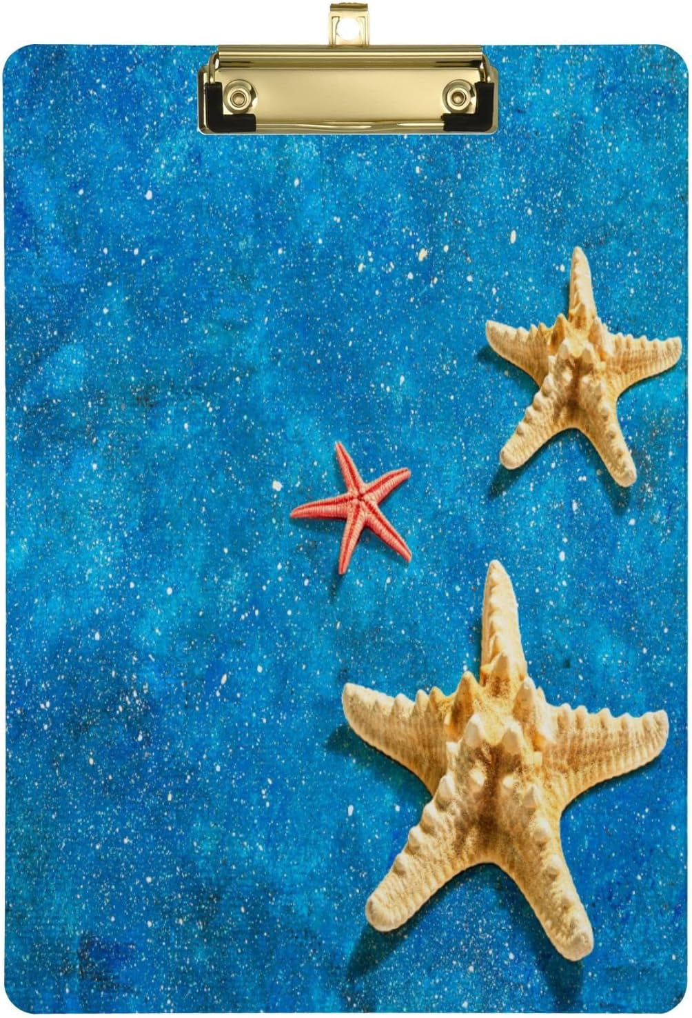 GZHJMY Starfish Pattern Clipboard,Standard A4 Letter Size Hardboard ...