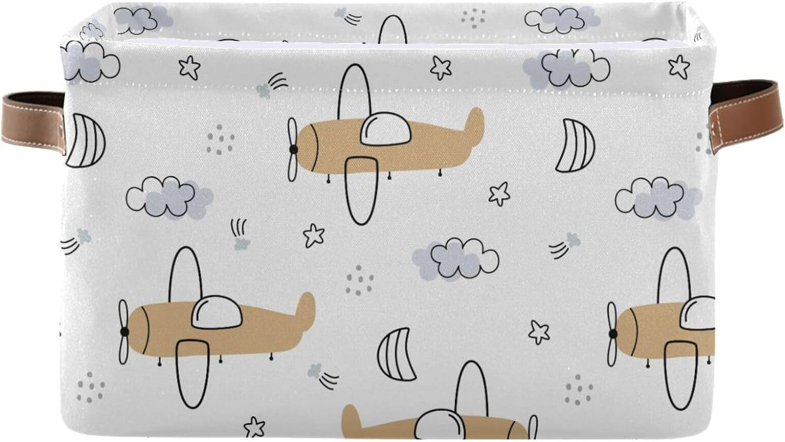 GZHJMY Storage Basket Cute Helicopters Foldable Canvas Laundry Baskets ...