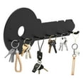 GZHJMY Sturdy Metal Key Holder with 6 , Wall-Mounted Key Hanger ...