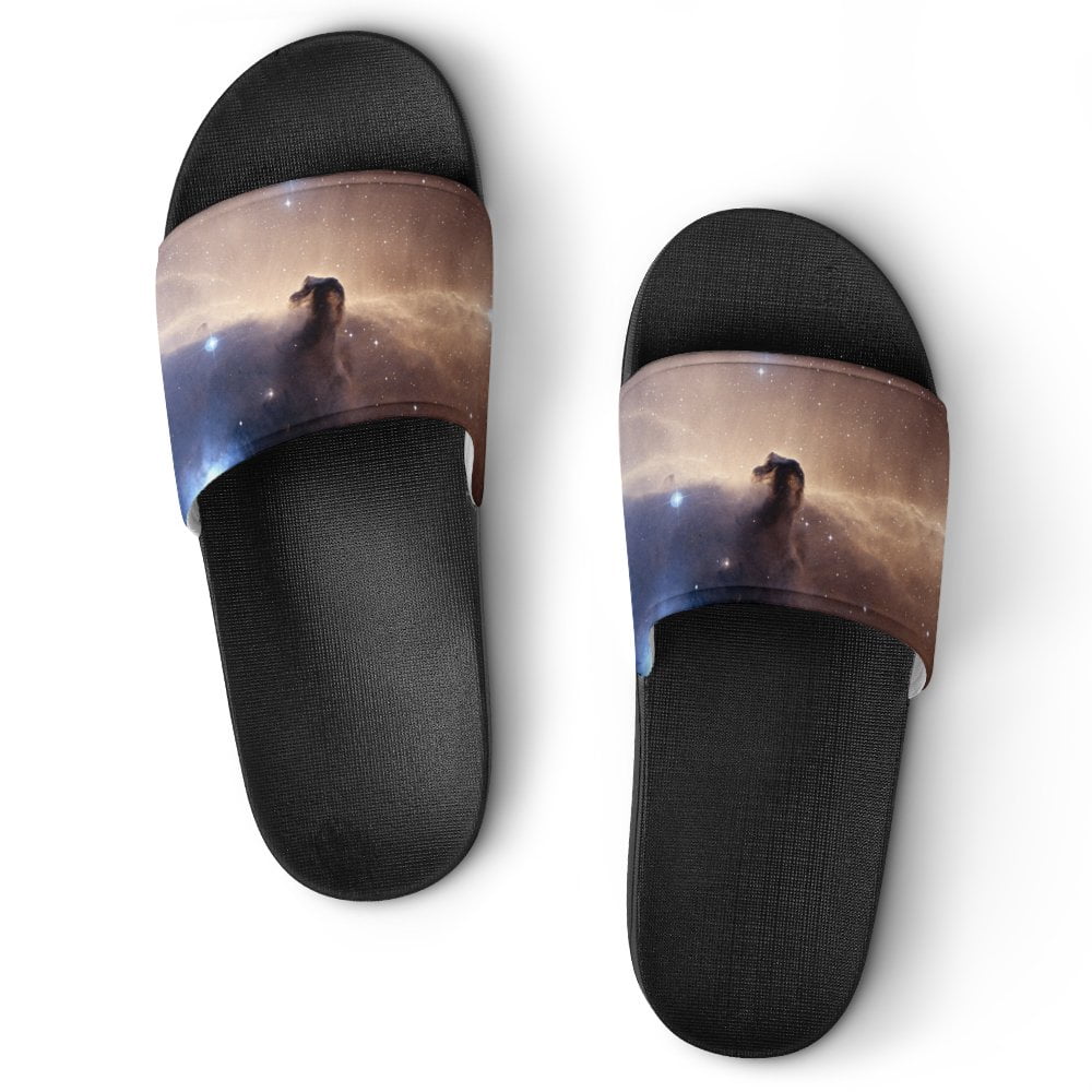 GZHJMY Stylish Slides for Women Men, Horsehead Nebula File Contains ...