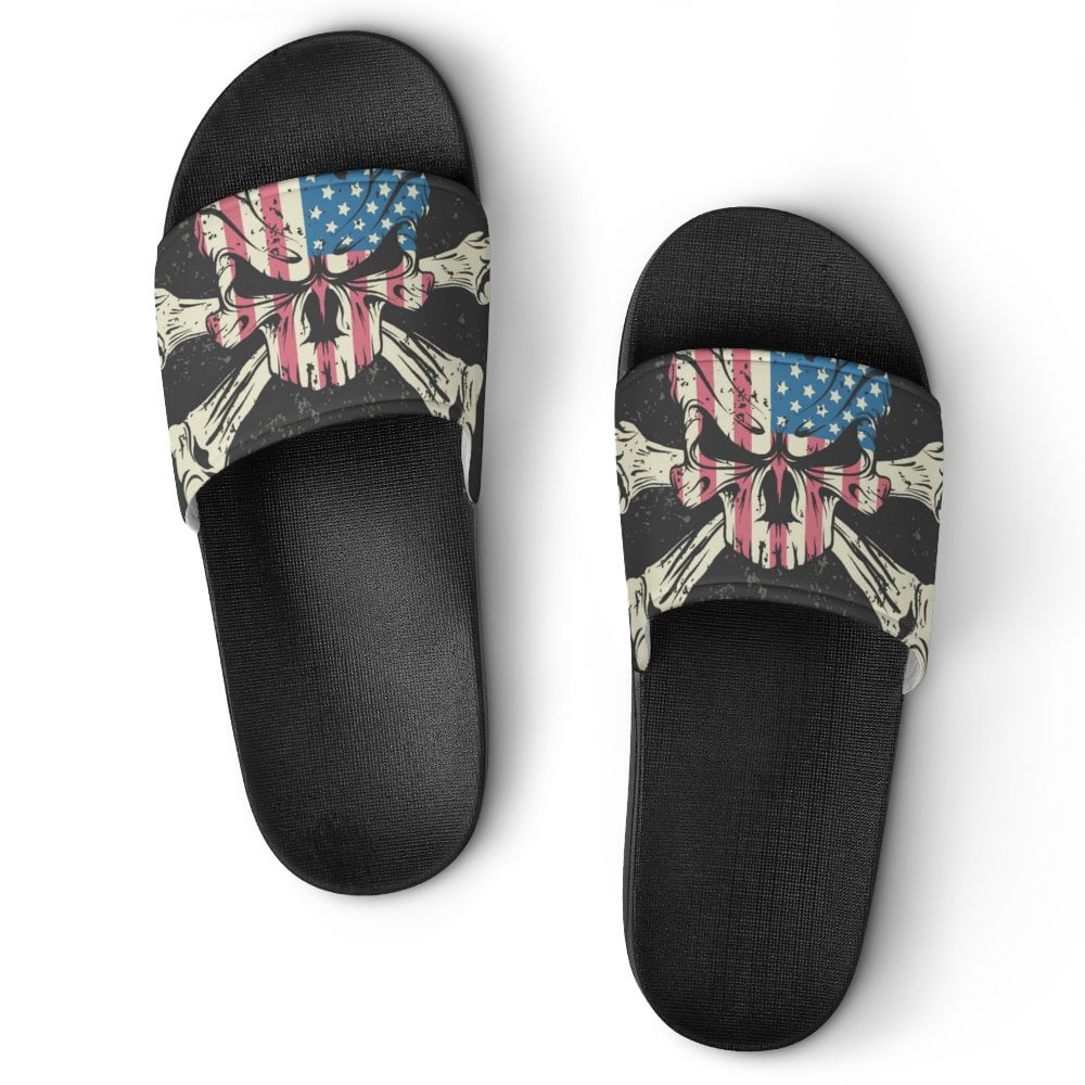 GZHJMY Stylish Slides for Women Men, Made in The Usa Stamp. Soft ...