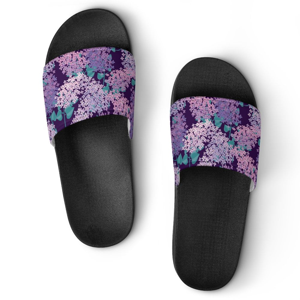 GZHJMY Stylish Slides for Women Men, Spring Blossom Seamless Pattern ...