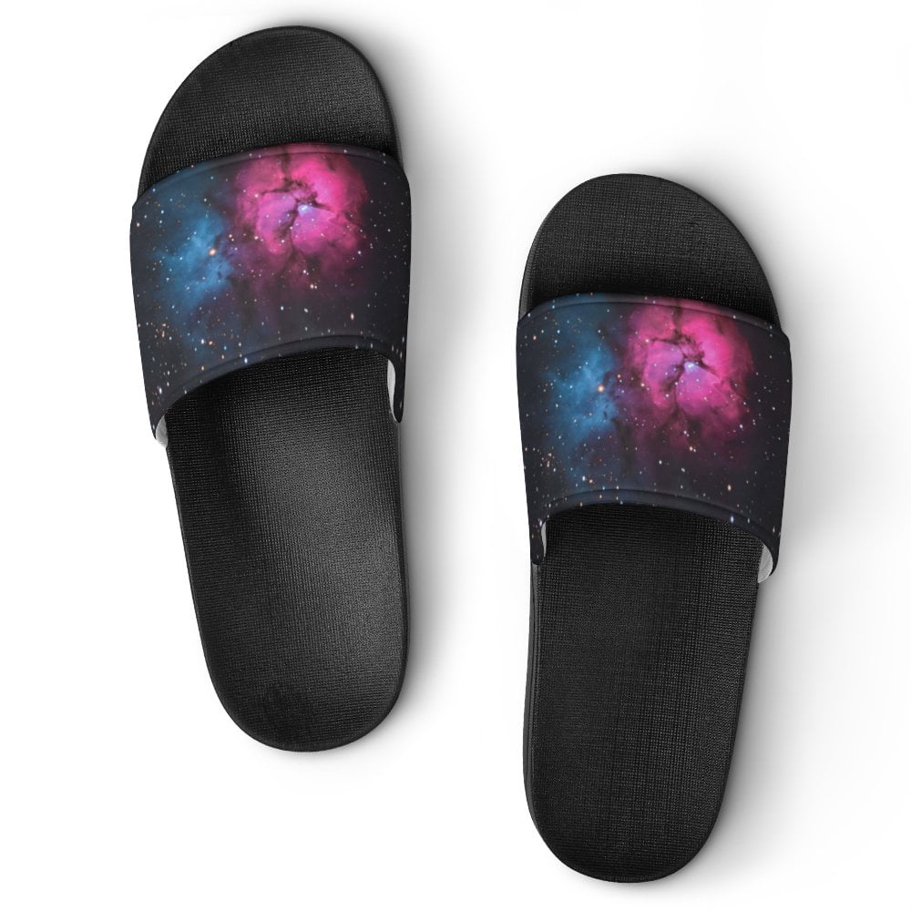 GZHJMY Stylish Slides for Women Men, Trifid Nebula in Sagittarius ...