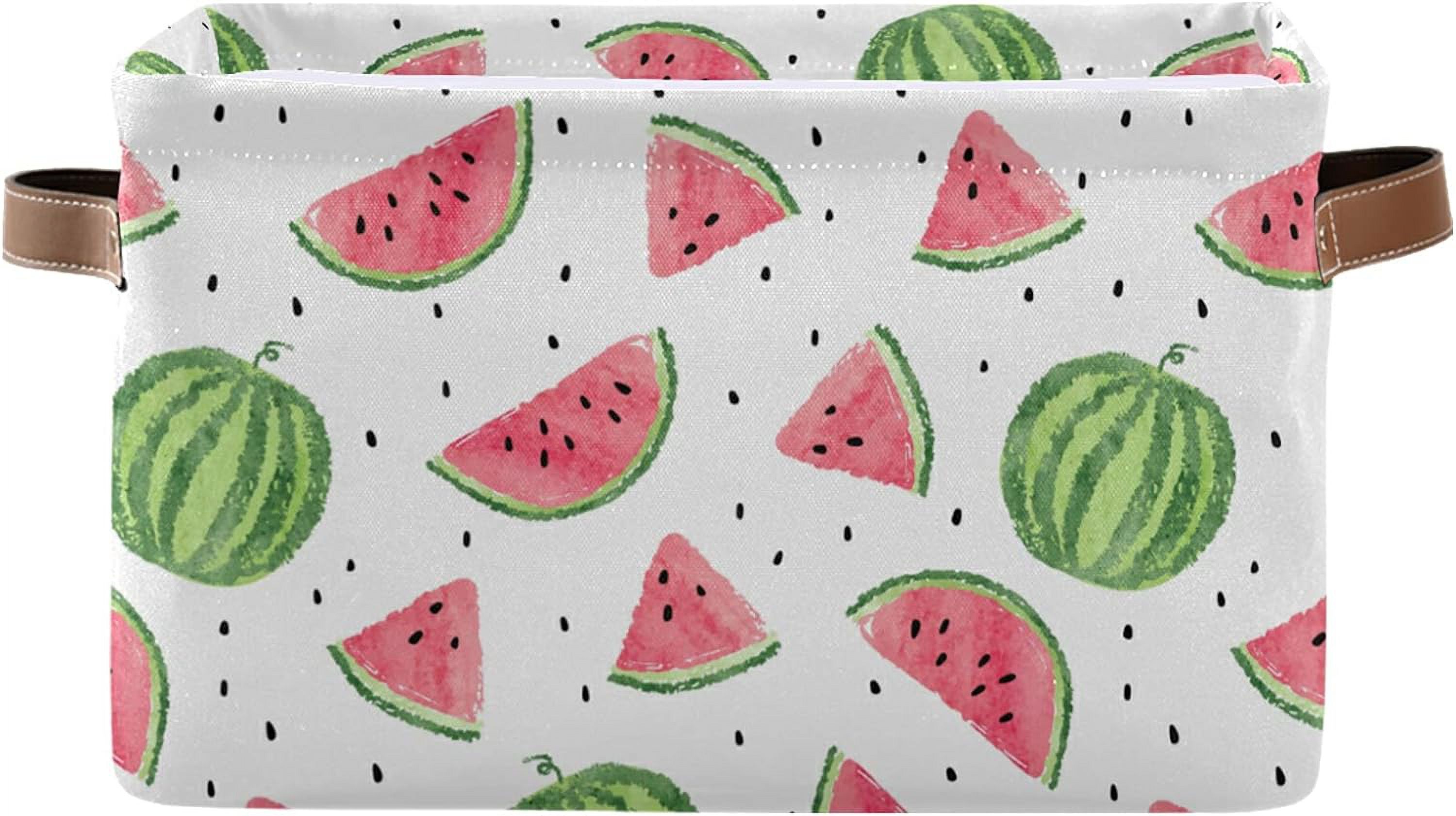 GZHJMY Sweet Watermelon Storage Bin for Toy Storage Basket Dirty ...