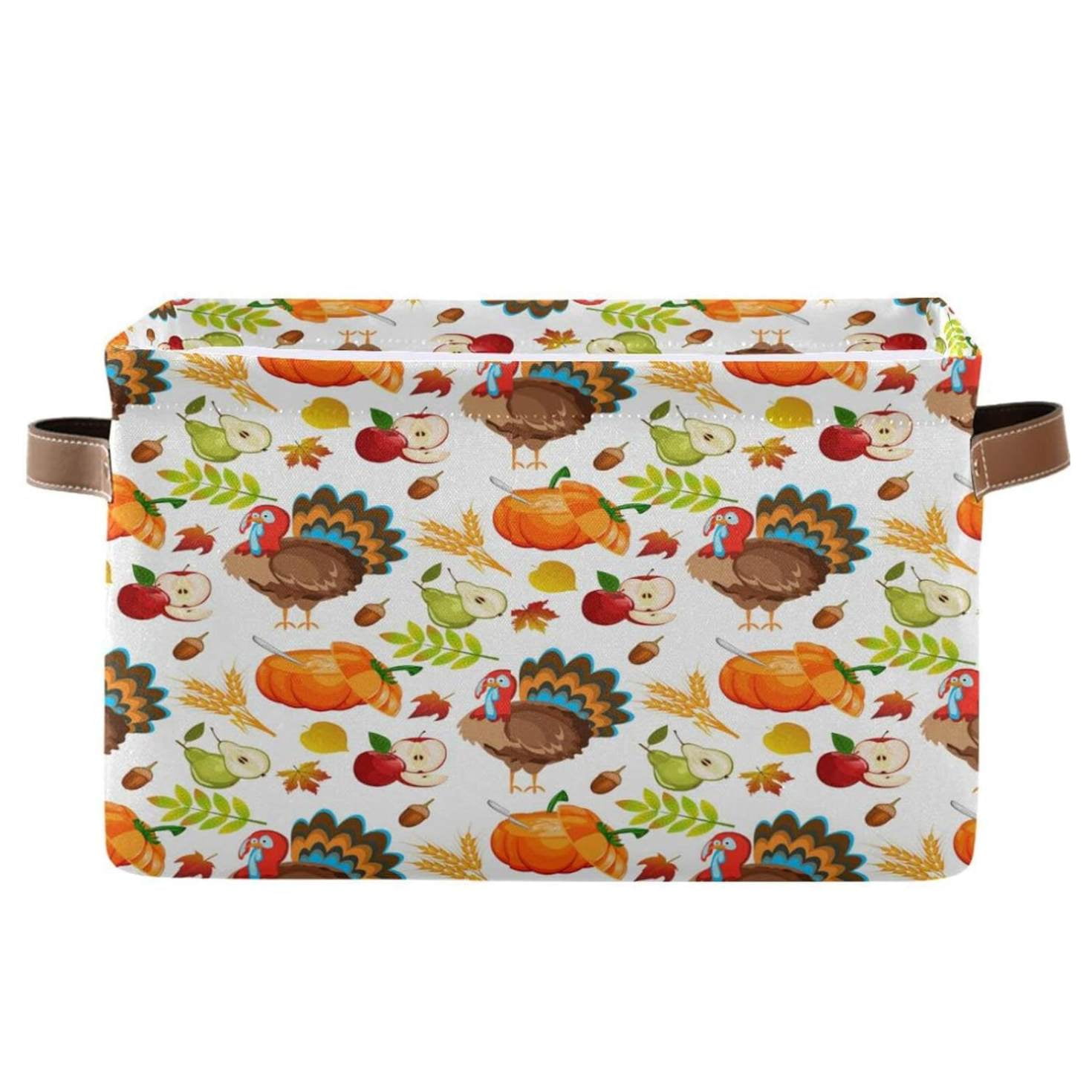 GZHJMY Thanksgiving Turkey Food Large Storage Basket 1 Pack,Cute Koala ...