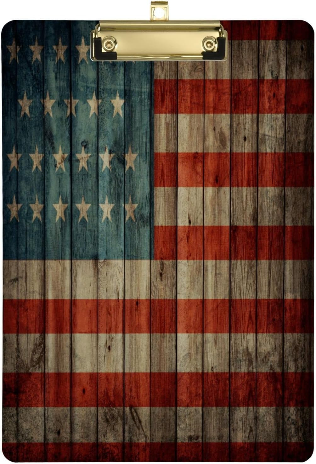 GZHJMY USA Flag Painted Clipboard,Standard A4 Letter Size Hardboard ...