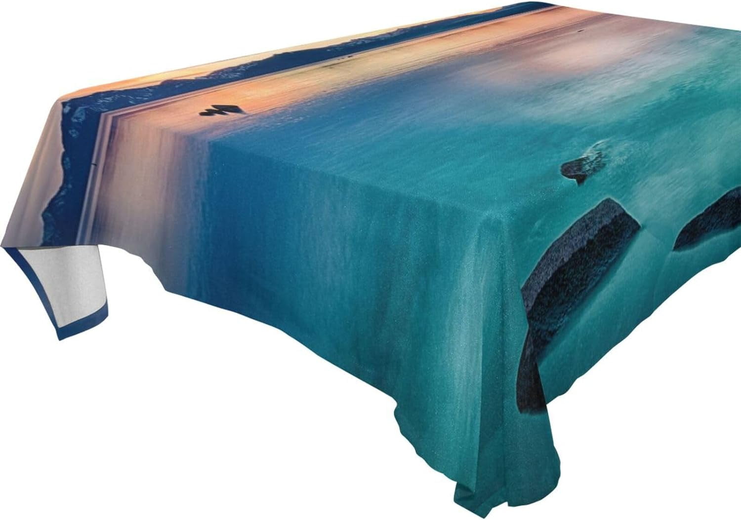 GZHJMY Unbreakable Square Tablecloths with Dust and Wrinkle Resistance ...