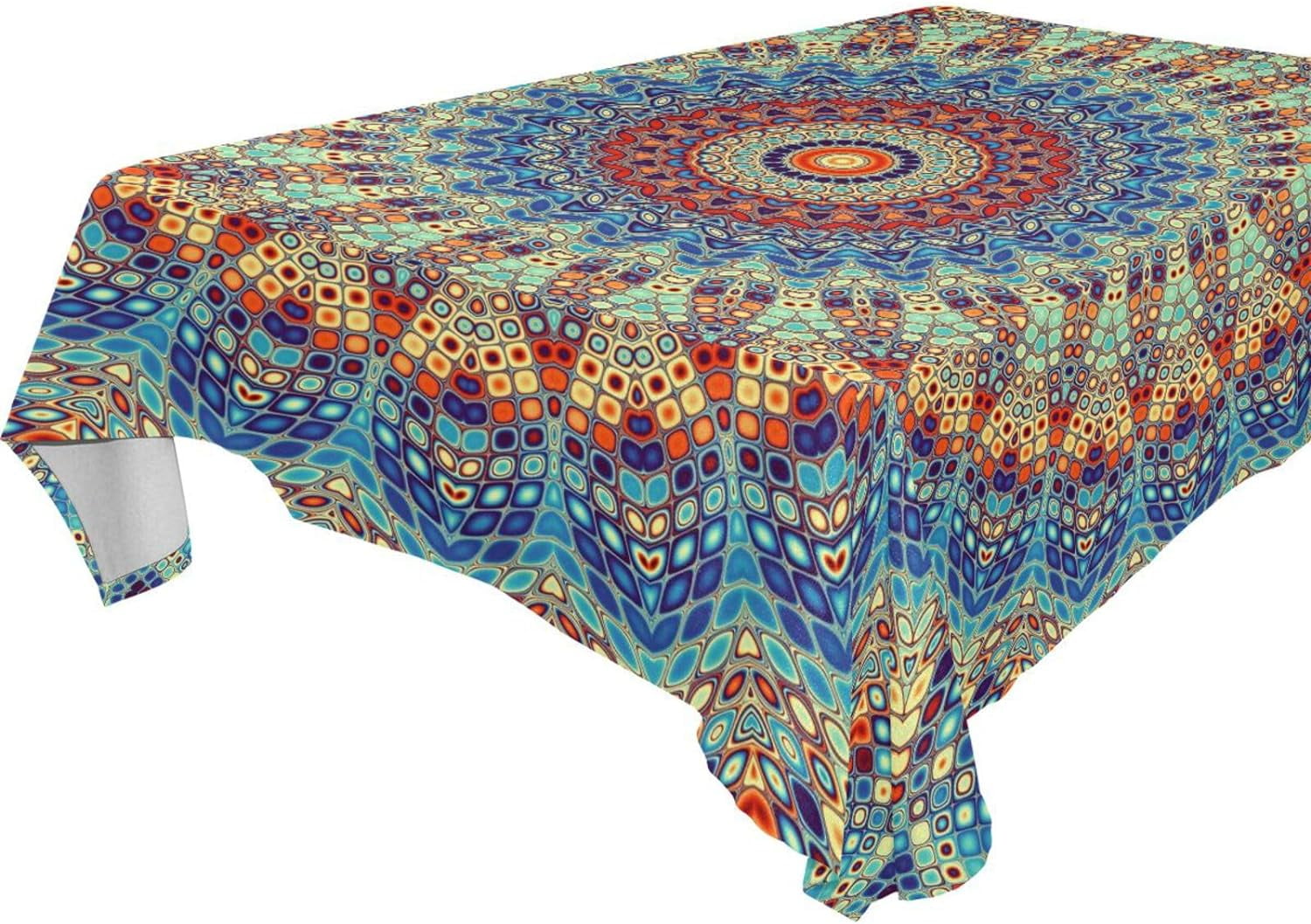 GZHJMY Unbreakable Square Tablecloths with Dust and Wrinkle Resistance ...