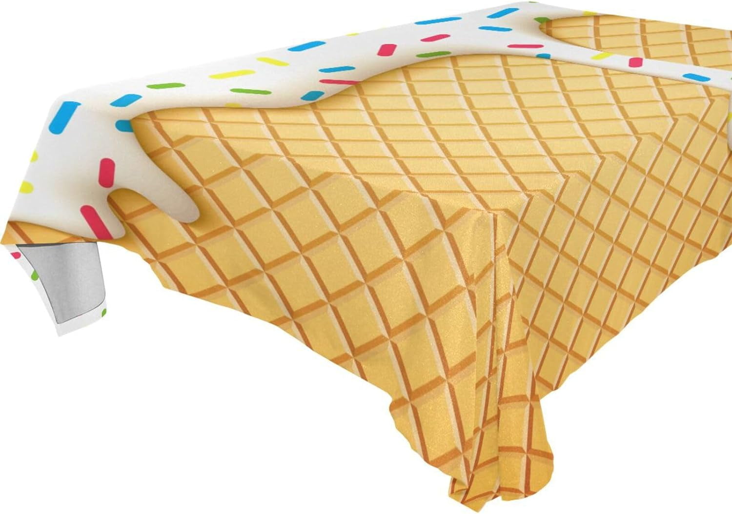 GZHJMY Unbreakable Square Tablecloths with Dust and Wrinkle Resistance ...