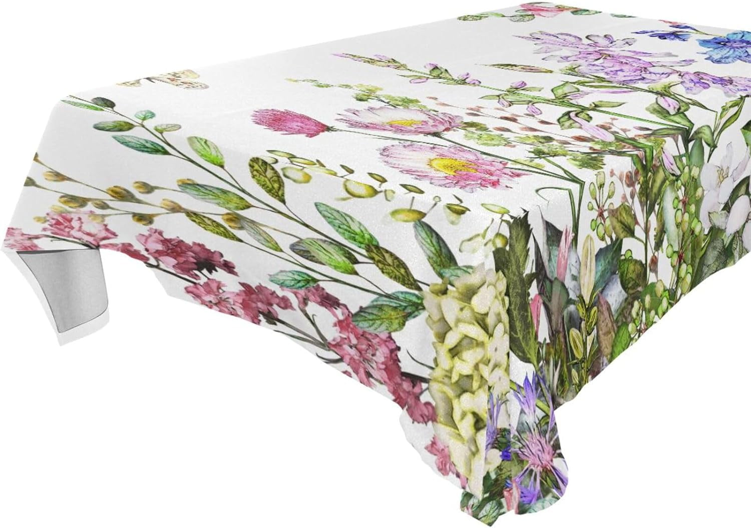 GZHJMY Unbreakable Square Tablecloths with Dust and Wrinkle Resistance ...