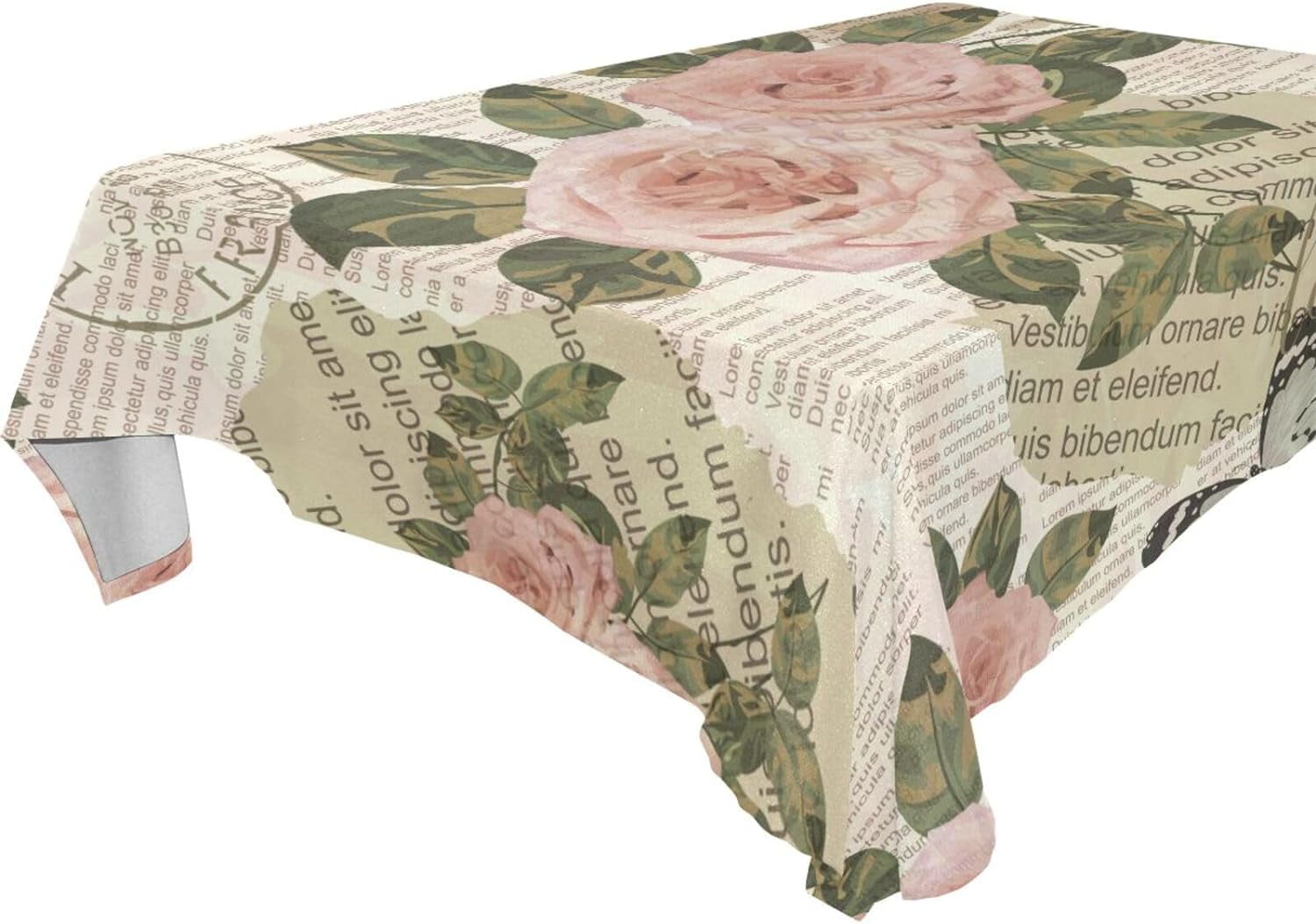 GZHJMY Unbreakable Square Tablecloths with Dust and Wrinkle Resistance ...