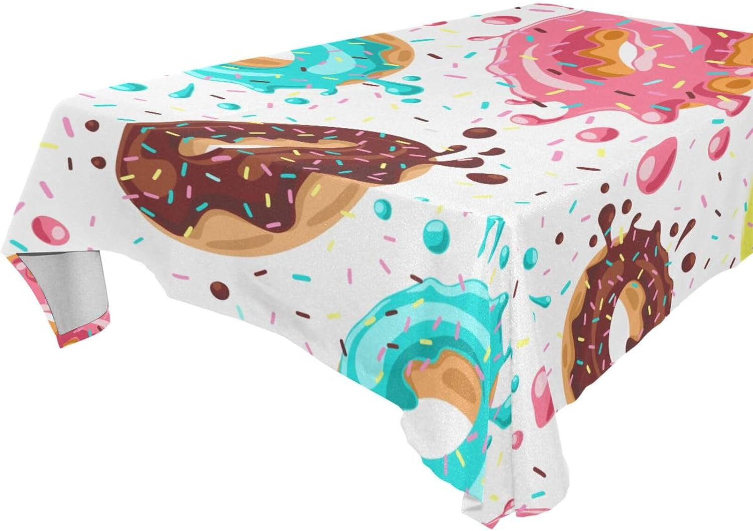GZHJMY Unbreakable Square Tablecloths with Dust and Wrinkle Resistance ...