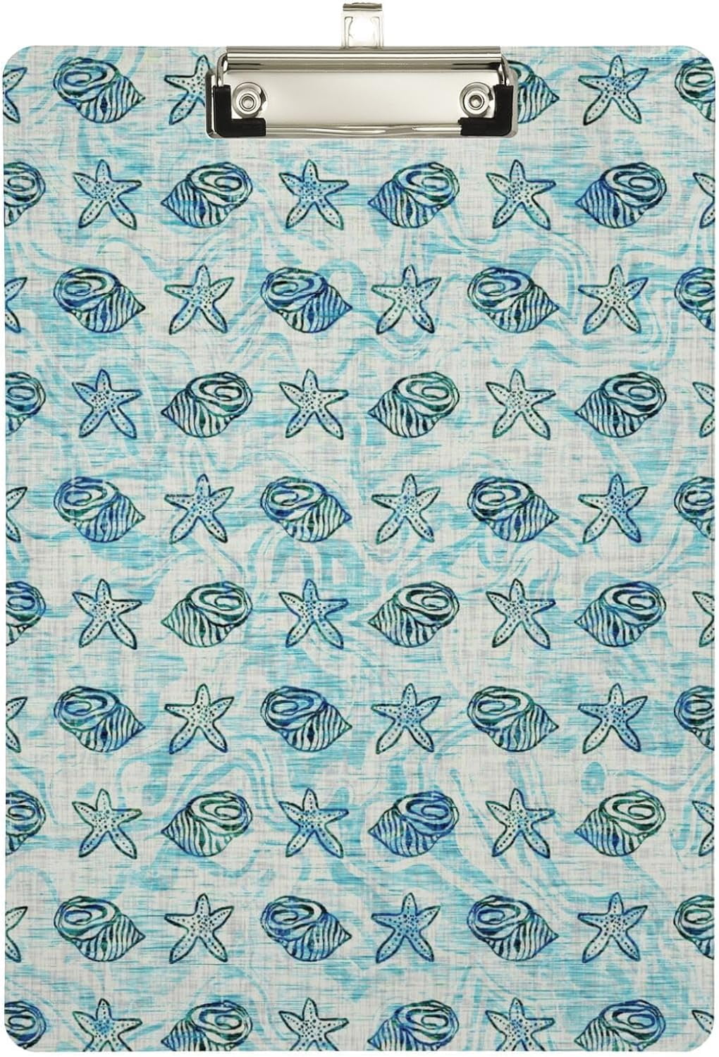 GZHJMY Vintage Seashell Seastar Clipboard Classrooms Office Clipboard ...