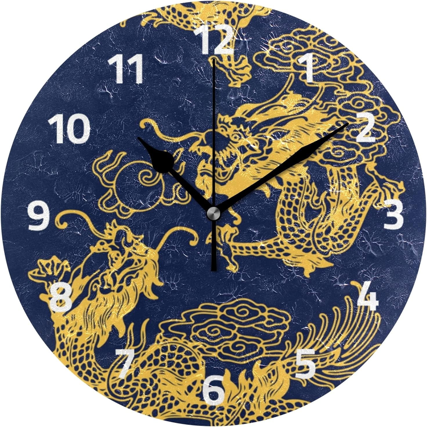 GZHJMY Wall Clocks Decorative Bedroom Silent Kitchen Living Room ...