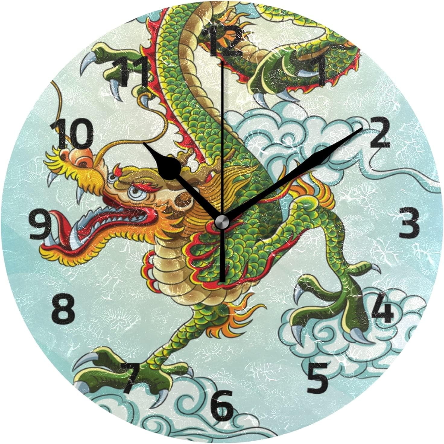 GZHJMY Wall Clocks Decorative Bedroom Silent Kitchen Living Room ...