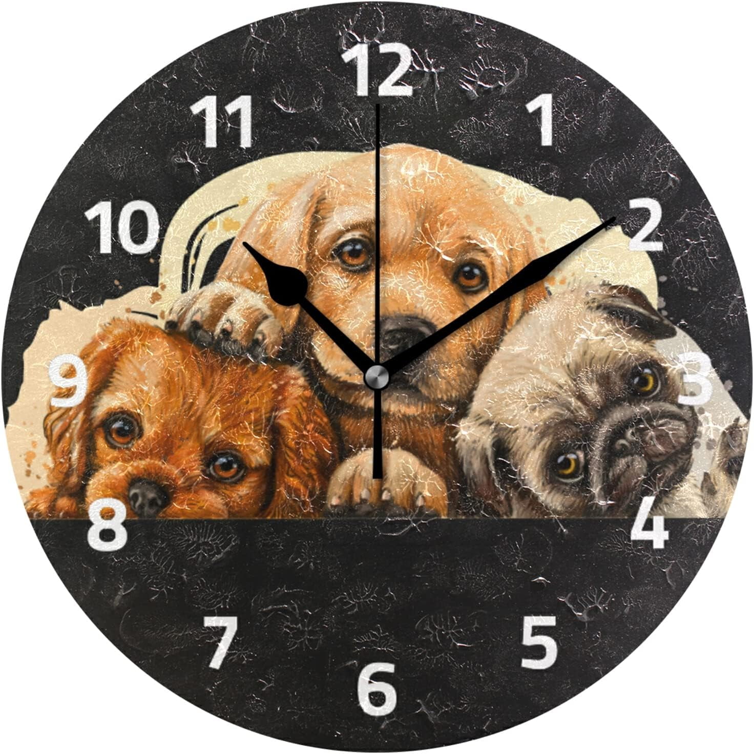 GZHJMY Wall Clocks Decorative Bedroom Silent Kitchen Living Room ...