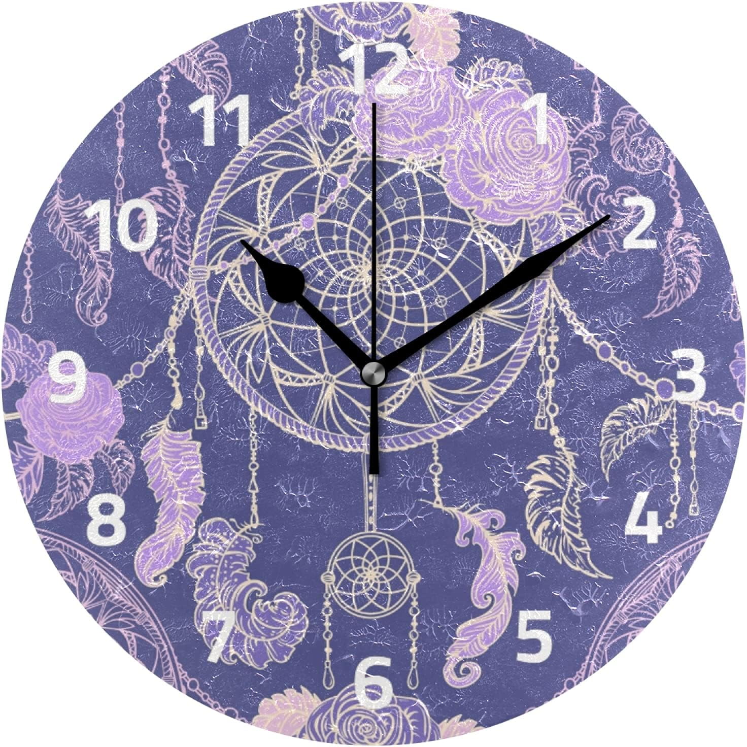 GZHJMY Wall Clocks Decorative Bedroom Silent Kitchen Living Room ...