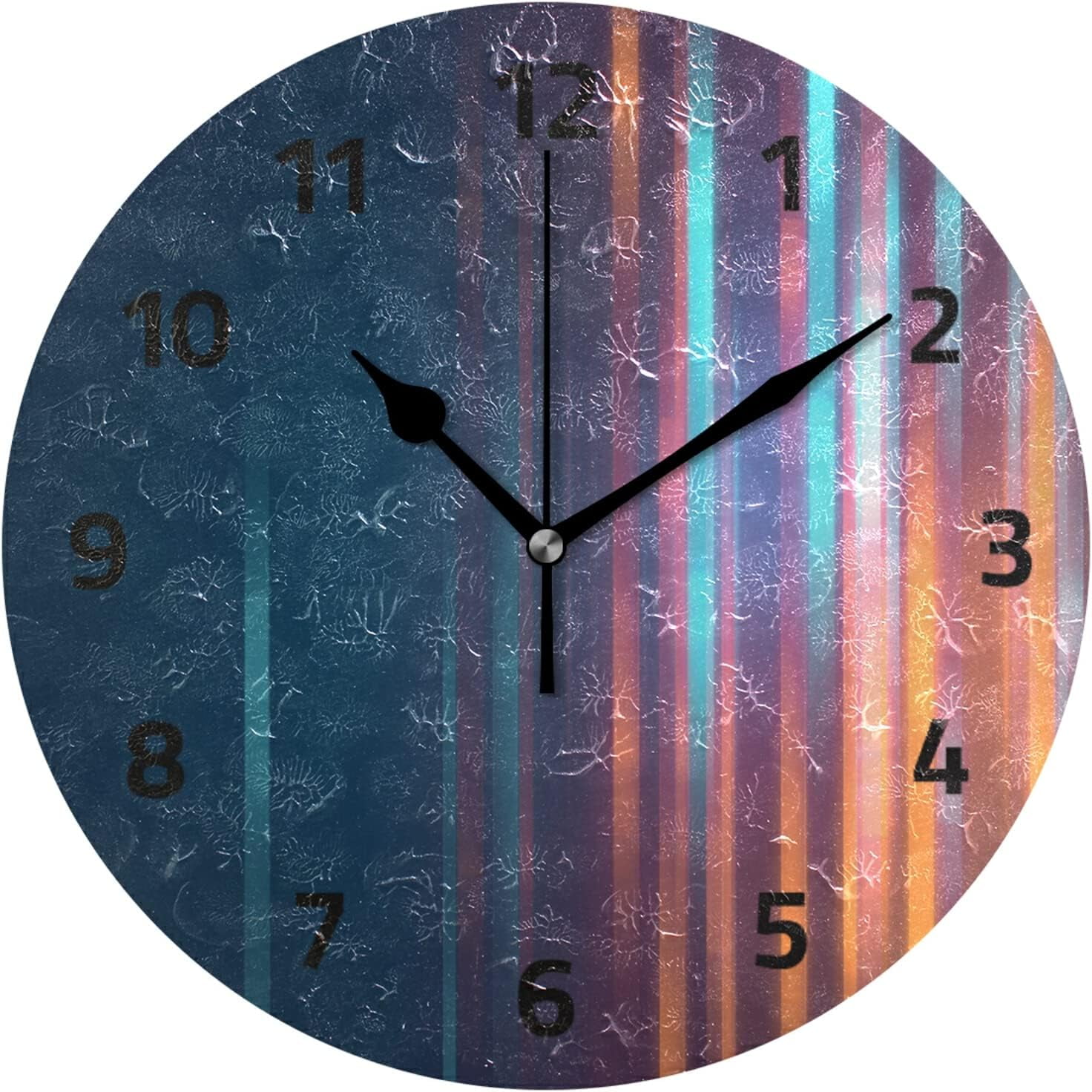 GZHJMY Wall Clocks Decorative Bedroom Silent Kitchen Living Room ...