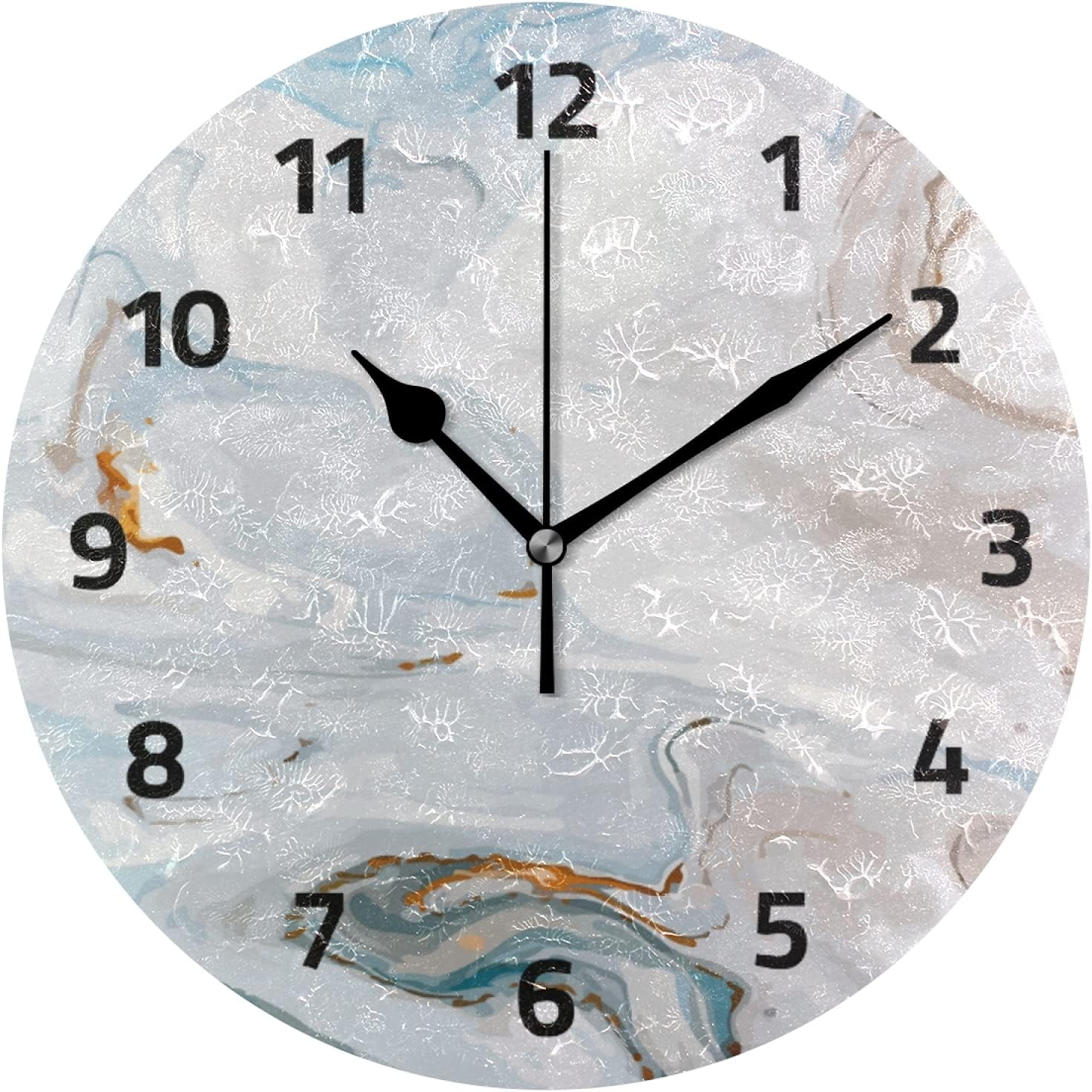 GZHJMY Wall Clocks Decorative Bedroom Silent Kitchen Living Room ...