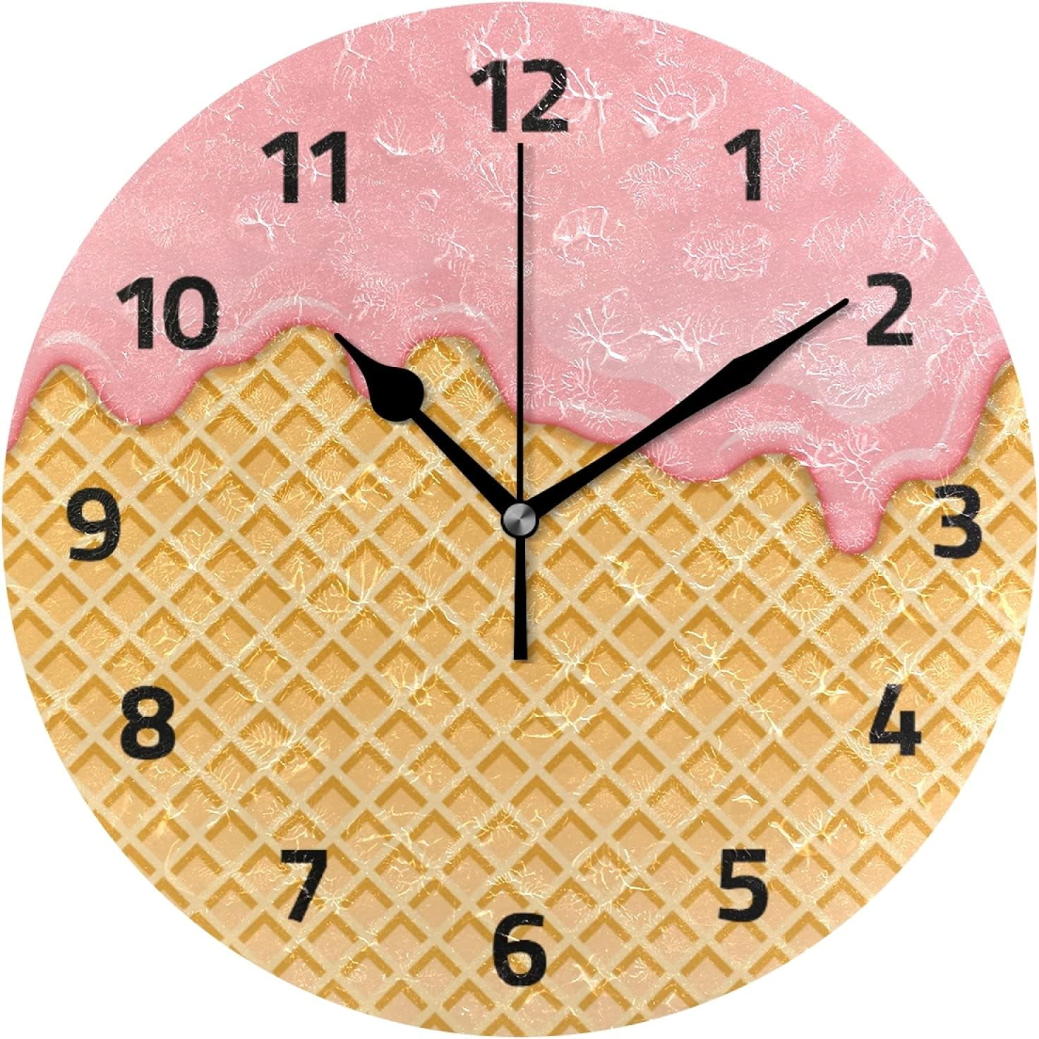 GZHJMY Wall Clocks Decorative Bedroom Silent Kitchen Living Room ...