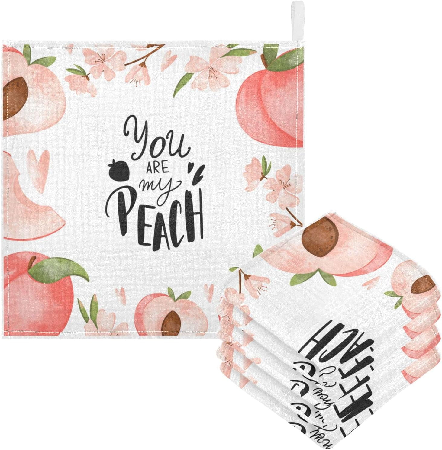 GZHJMY Washcloths Set Bathroom Kitchen Wash Cloths Face Towels Wipes ...