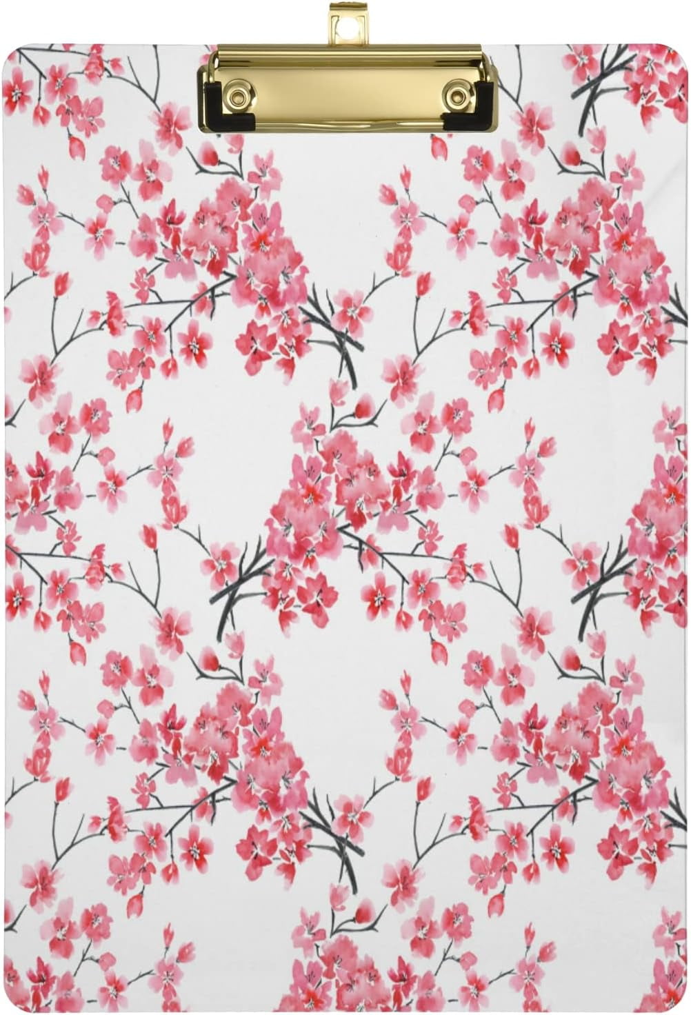 GZHJMY Watercolor Branches of Cherry Blossom Flower Acrylic Clipboard ...