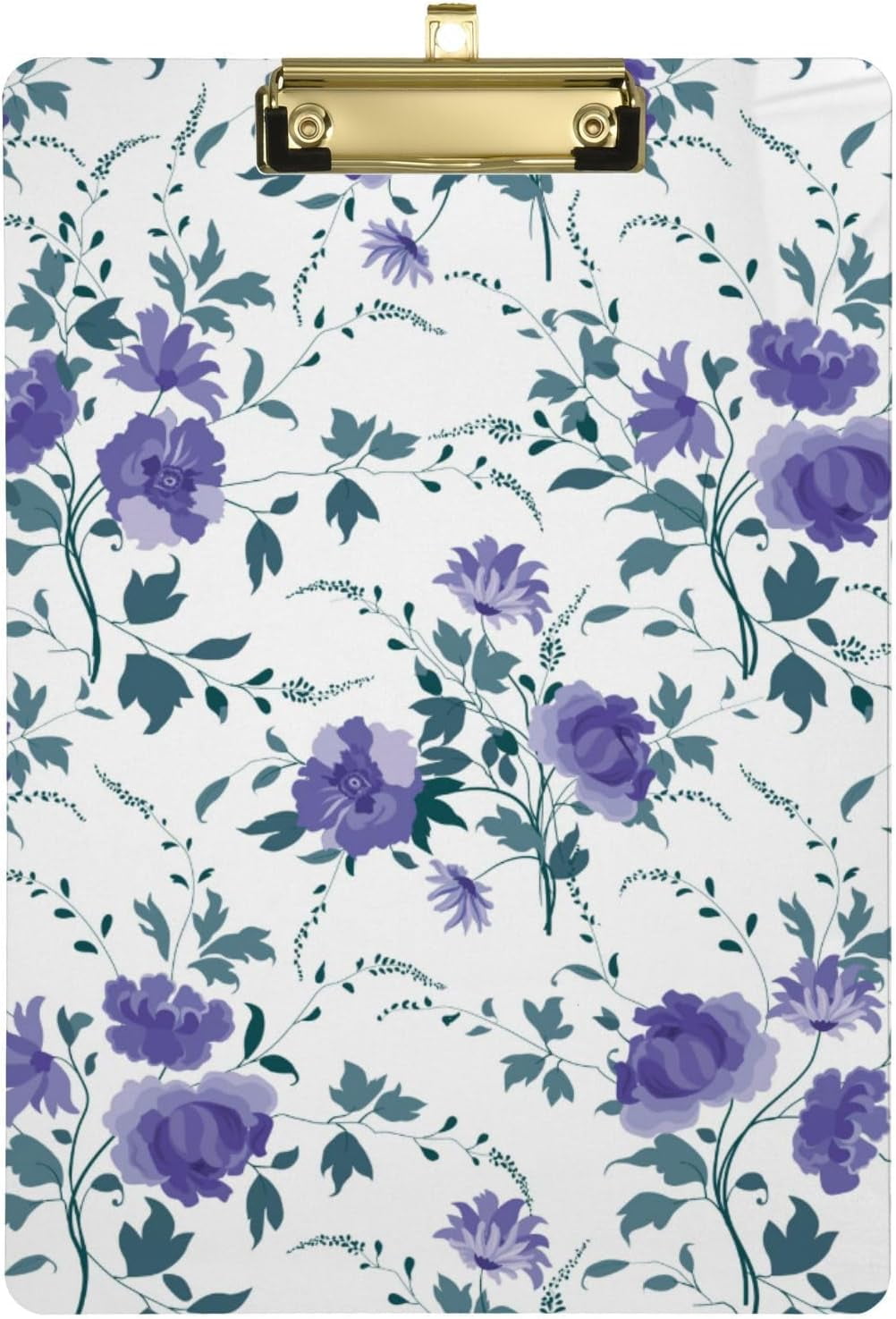 GZHJMY Wildflowers Clipboard A4 Standard Size Decorative Clipboard with ...