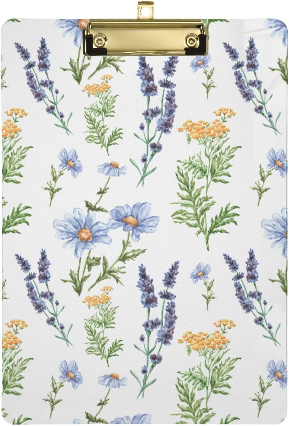 GZHJMY Wildflowers Clipboard A4 Standard Size Decorative Clipboard with ...
