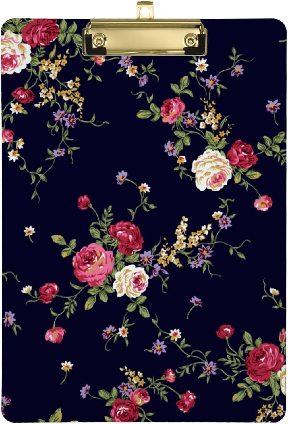 GZHJMY Wildflowers Clipboard A4 Standard Size Decorative Clipboard with ...