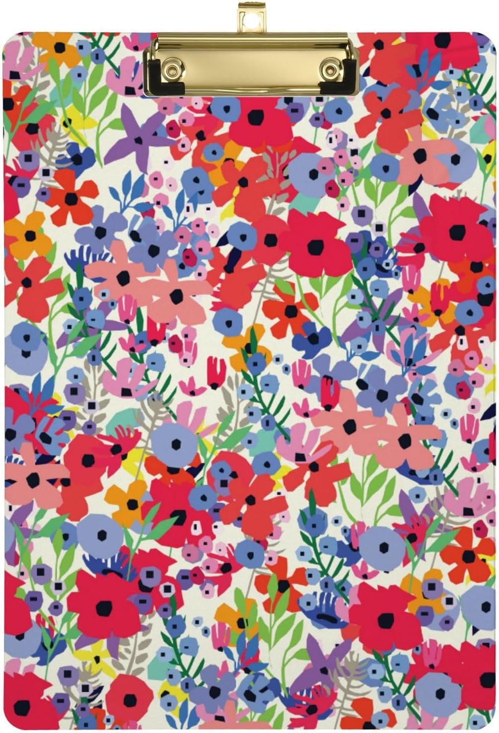 GZHJMY Wildflowers Clipboard A4 Standard Size Decorative Clipboard with ...