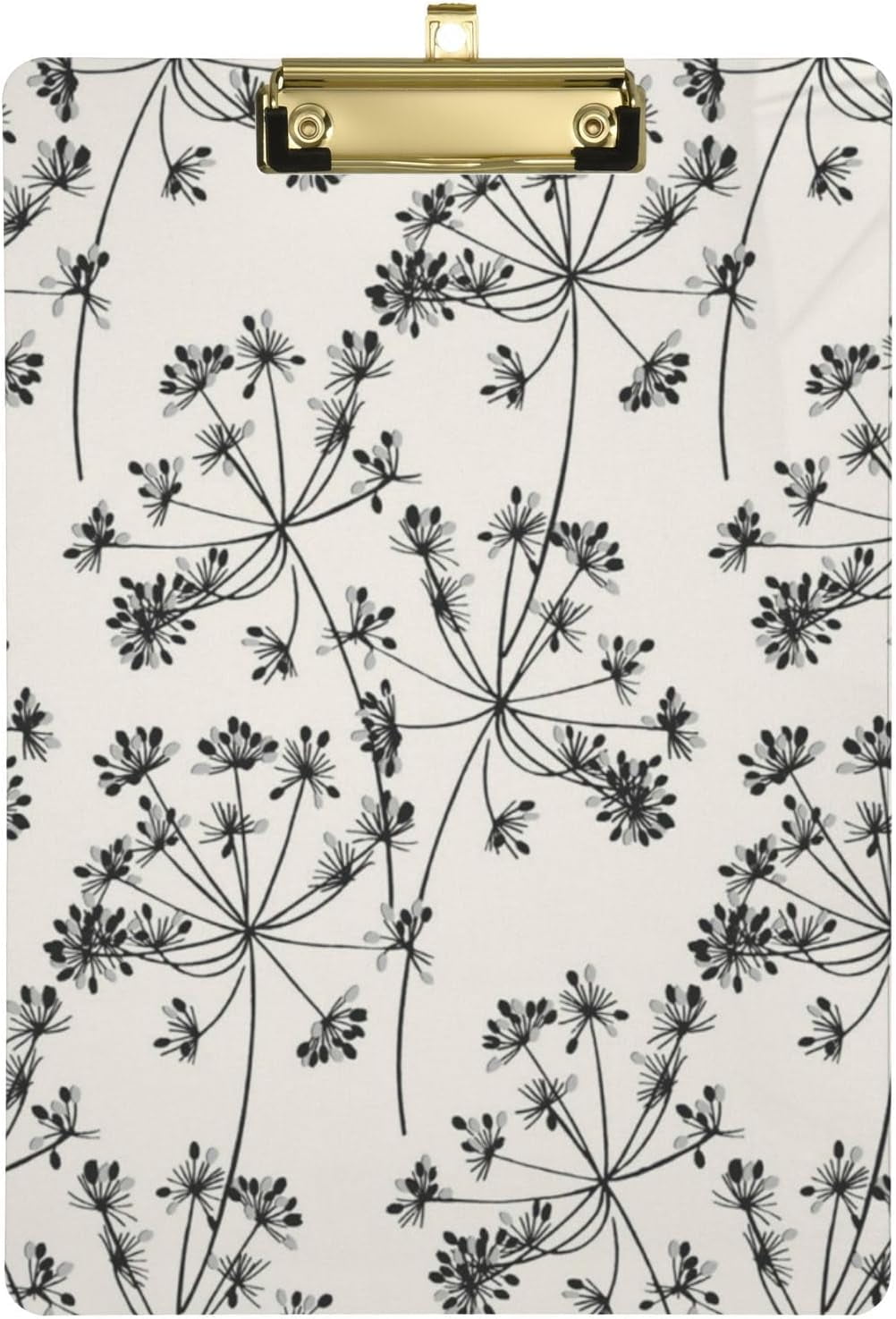 GZHJMY Wildflowers Clipboard A4 Standard Size Decorative Clipboard with ...