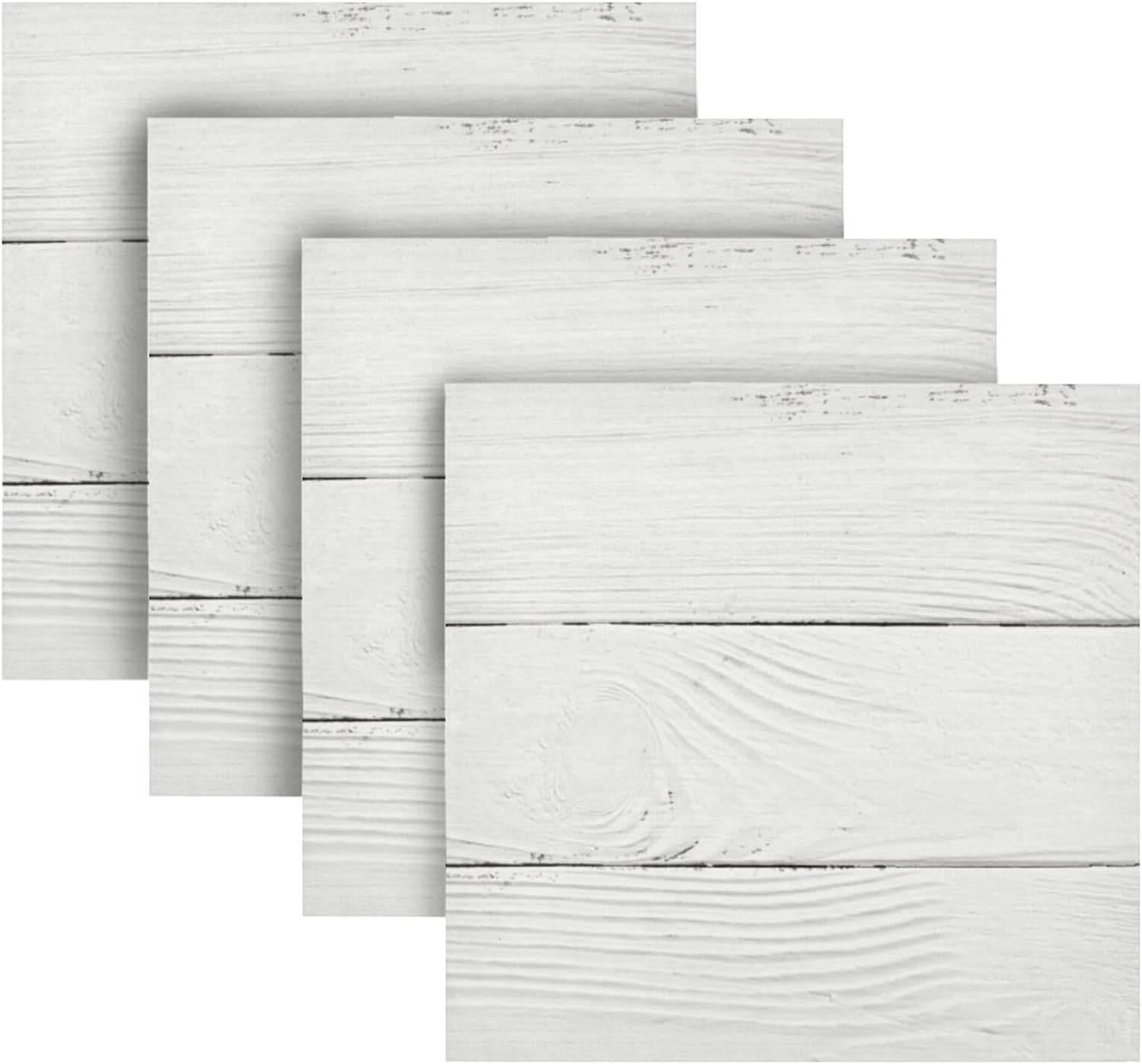 GZHJMY Wood Grain Texture Cloth Napkins Set of 4, Reusable Washable ...