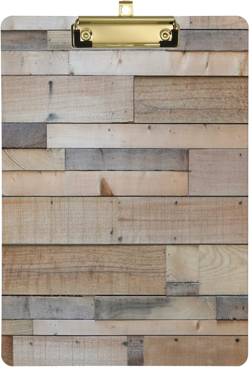 GZHJMY Wood Plank Wall Vintage Rustic Acrylic Clipboard Letter Size 9 ...