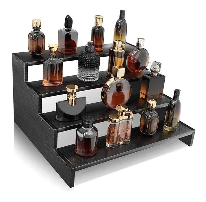 GZHJMY Wooden Tiered Riser Display Stands for Vendor Events,Perfume ...