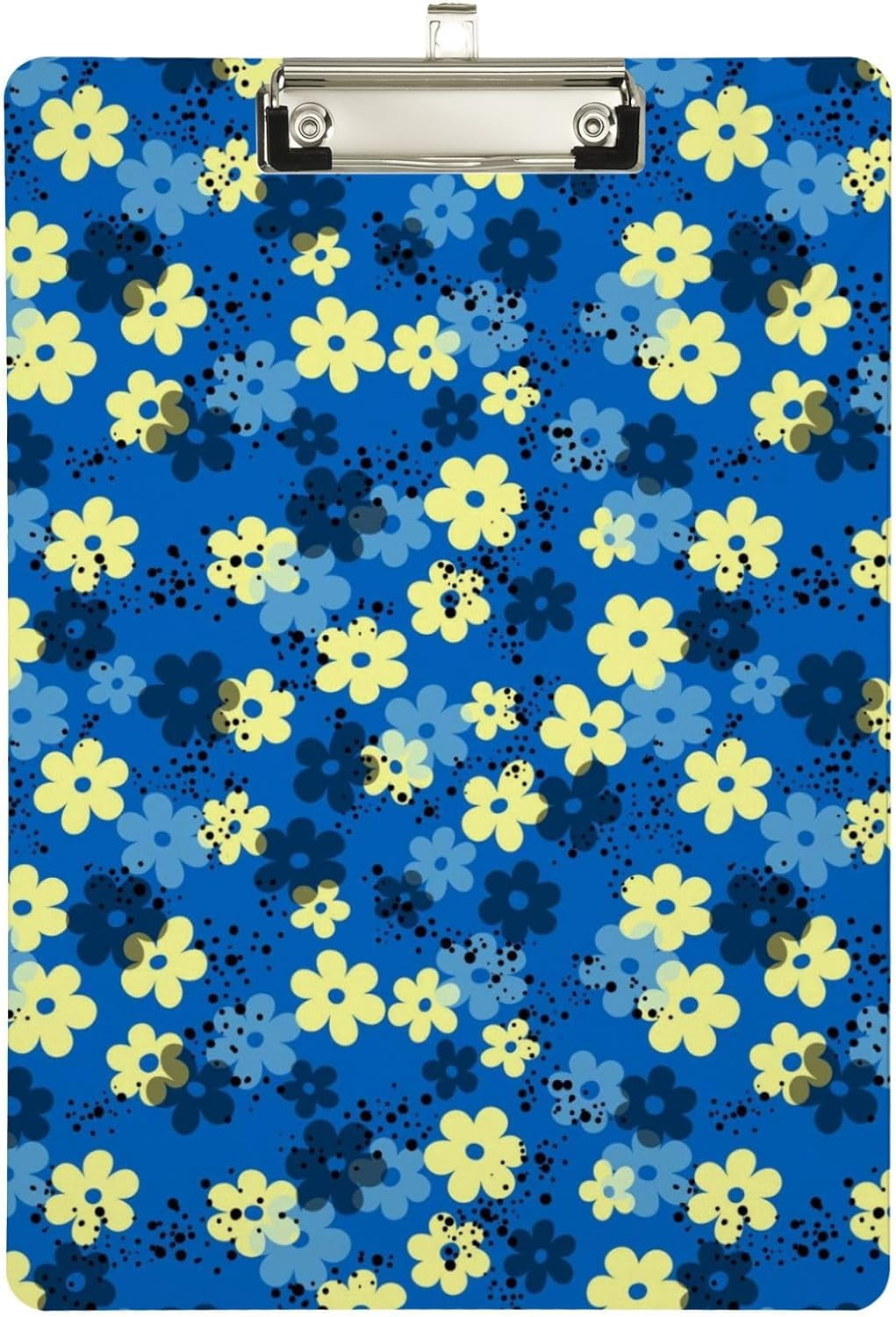 GZHJMY Yellow Flowers Clipboard Classrooms Office Clipboard A4 Standard ...