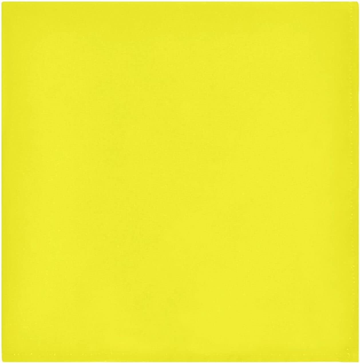 GZHJMY Yellow Solid Color Cloth Napkins Set of 4, Reusable Washable ...