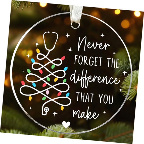GZHJMY for Nurses Ornaments for Christmas Tree for Nurses Female ...