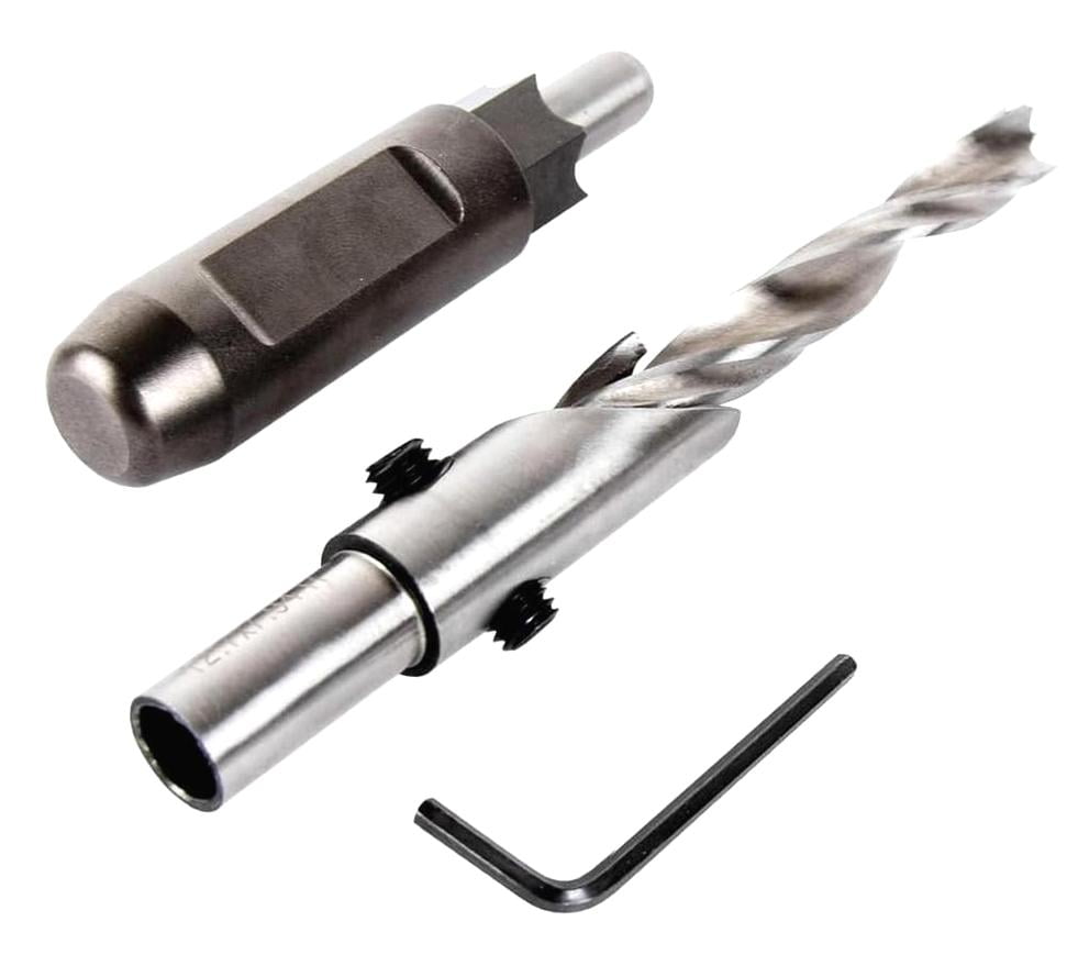 GZHJMY hexagonal mortise chisel for 1/4" hex bolt & nut with ...