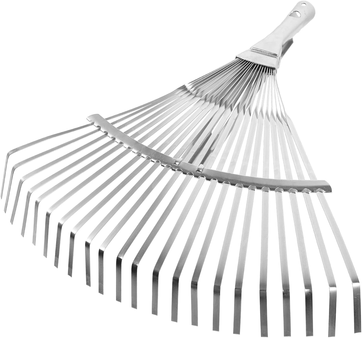 GZHOUFDXINX Adjustable Metal Mulch Rake for Loose Soil and Fallen ...