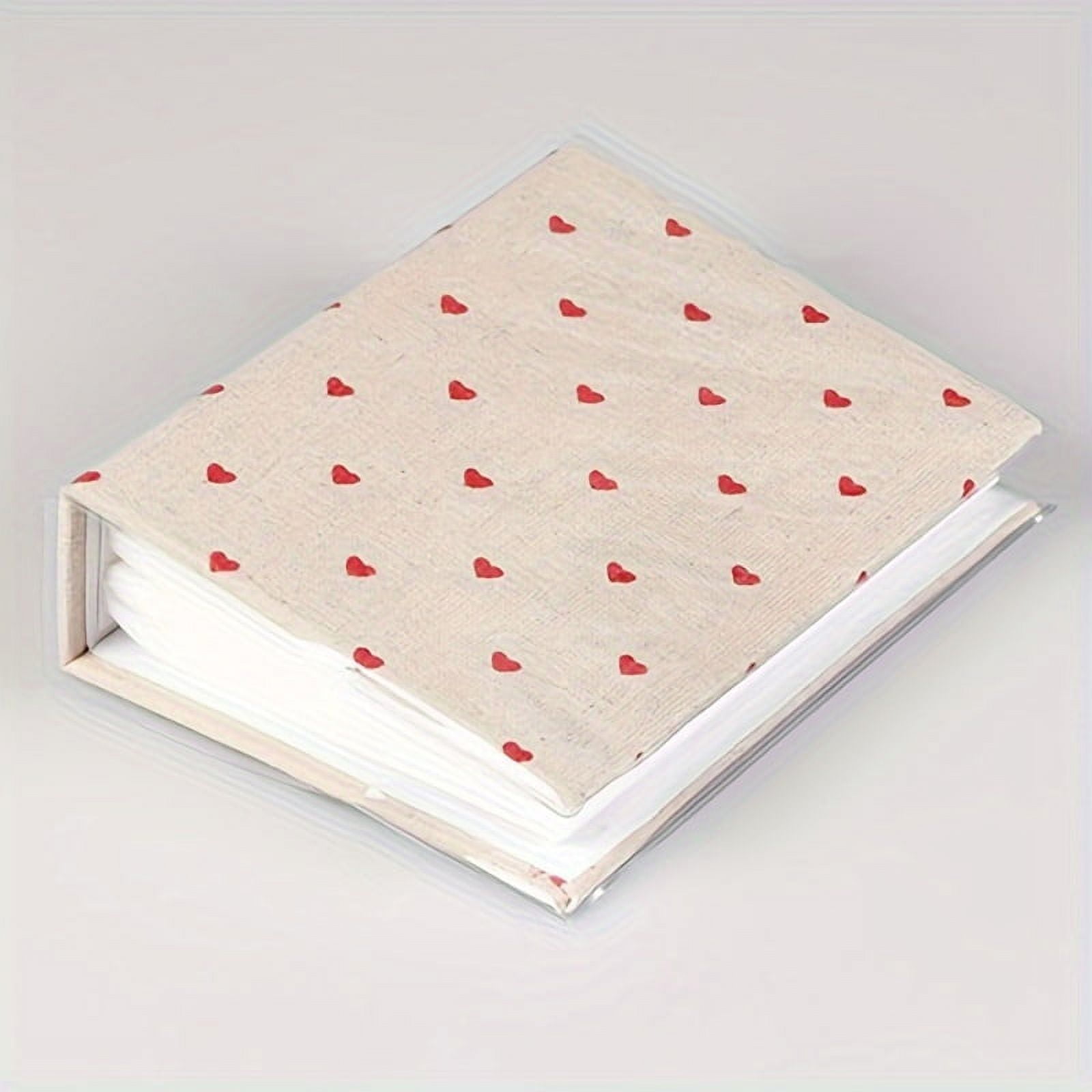 GZHOUFDXINX Red Love Insert-type Souvenir Photo Album Book - 6x6inches ...