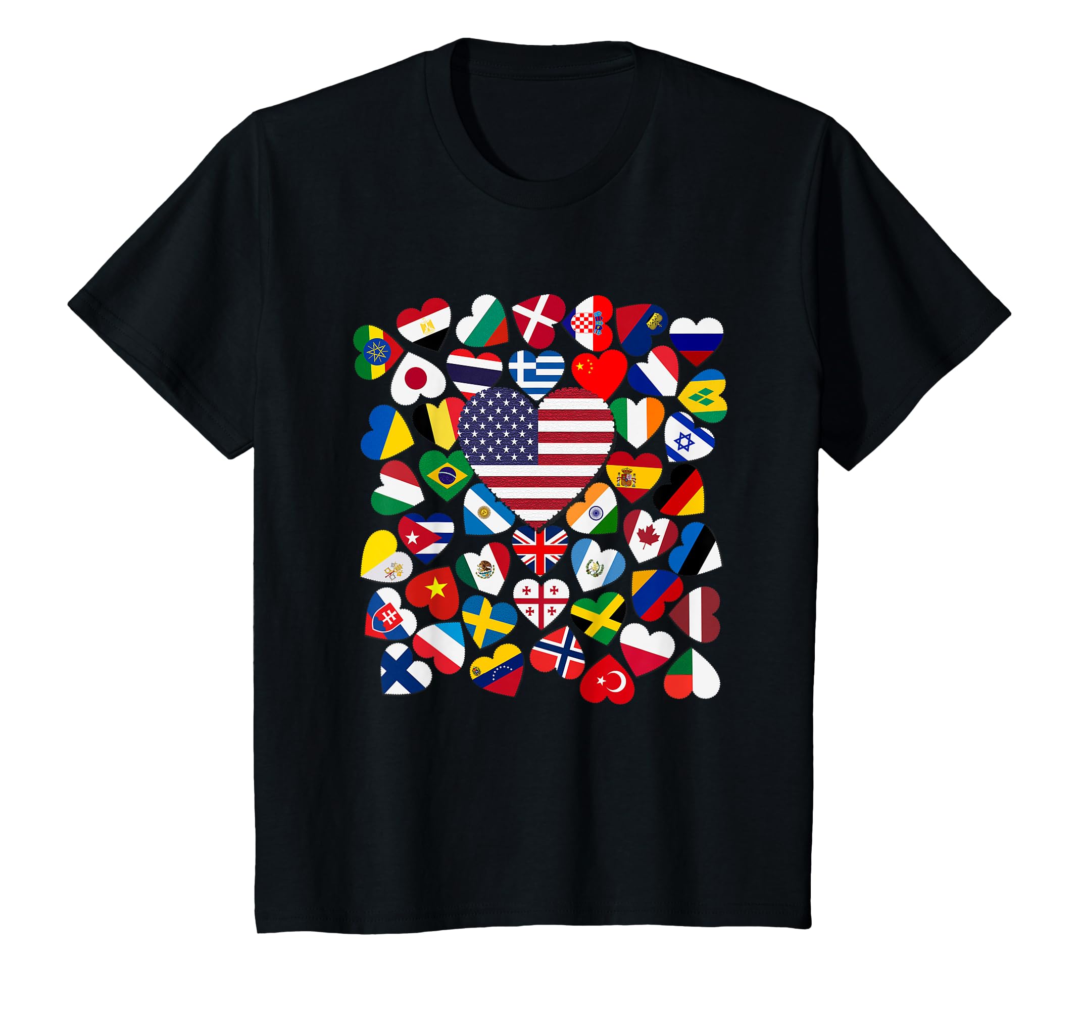 GZHY Flags of the Countries of the World and American Flag fashion ...