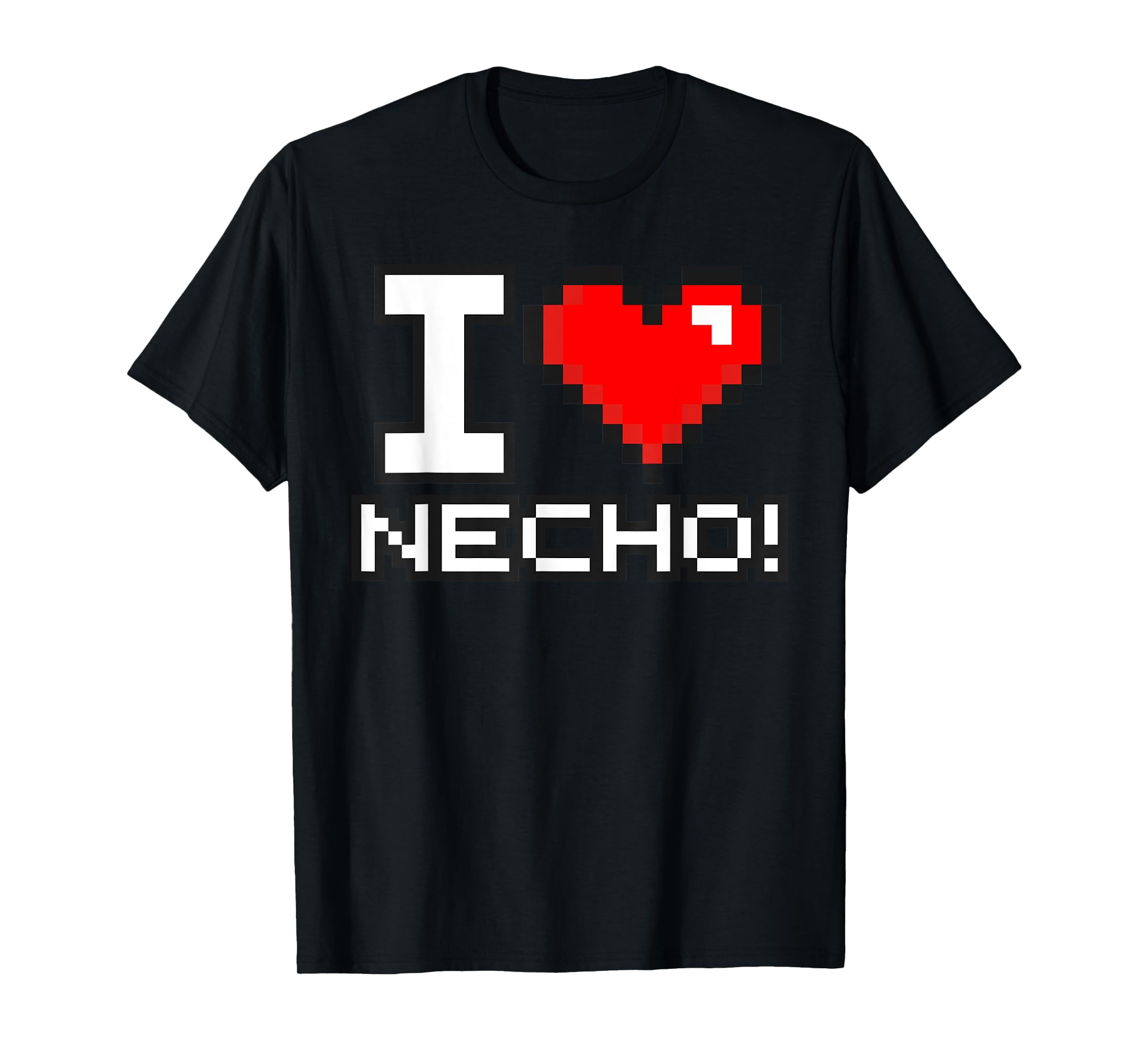 GZHY I Love Necho System 8 Bit Heart SF Insurance Agent Agency T-Shirt ...